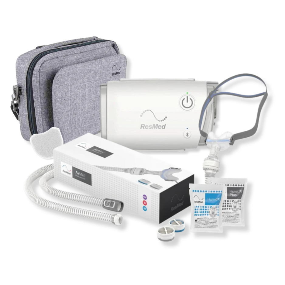 ResMed AirMini™ AutoSet Travel CPAP Bundle with N30 Nasal Mask – CPAP ...